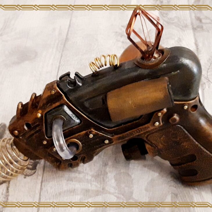 Steampunk Mini Ray Gun 0150G0041 • Yorkshire Phoenix Arts