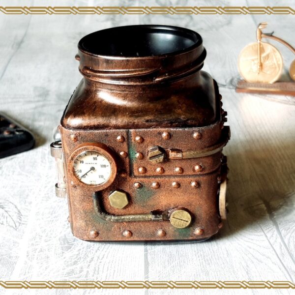 Steampunk Bottles • Yorkshire Phoenix Arts